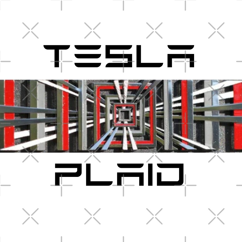 "Tesla Plaid Badge from the Fastest Production Car Ever Made Model S ...