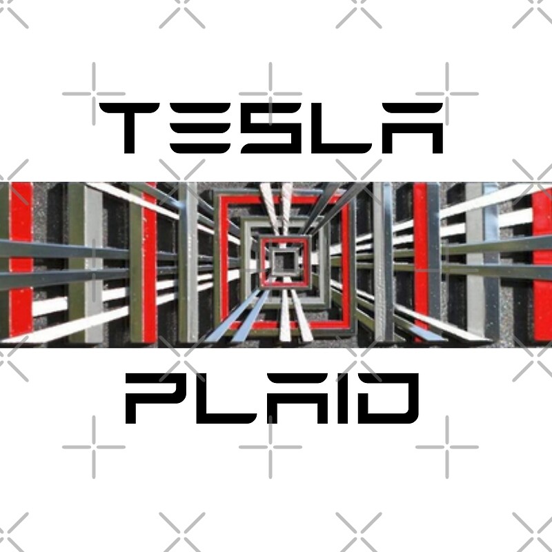 "Tesla Plaid Badge from the Fastest Production Car Ever Made Model S ...