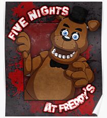 Freddy Fazbear: Posters | Redbubble