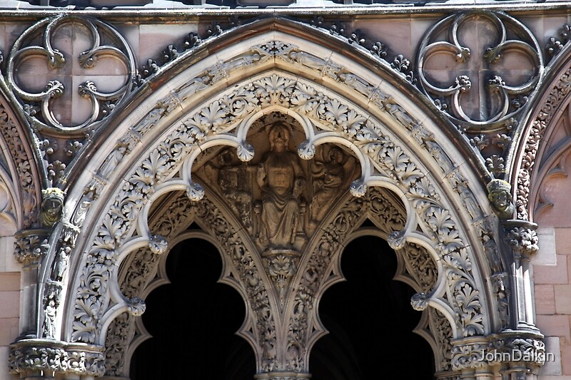 "Doorway Arch, Lichfield Cathedral." by John Dalkin | Redbubble
