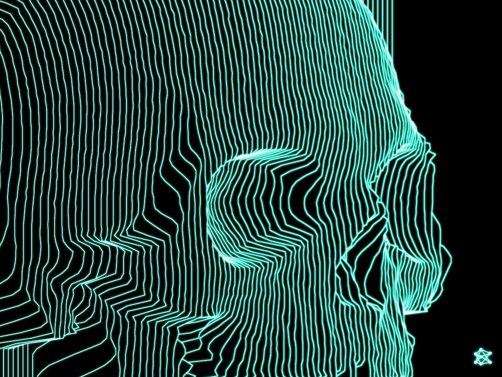 "Digital Skull" by Matitechnique | Redbubble