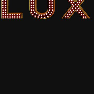 "Lux nightclub logo" Poster for Sale by JamesPurviance4 | Redbubble