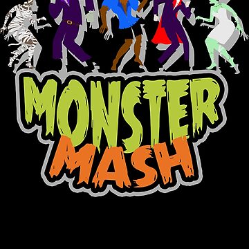 "The Monster Mash" Poster for Sale by AngelicaCast | Redbubble
