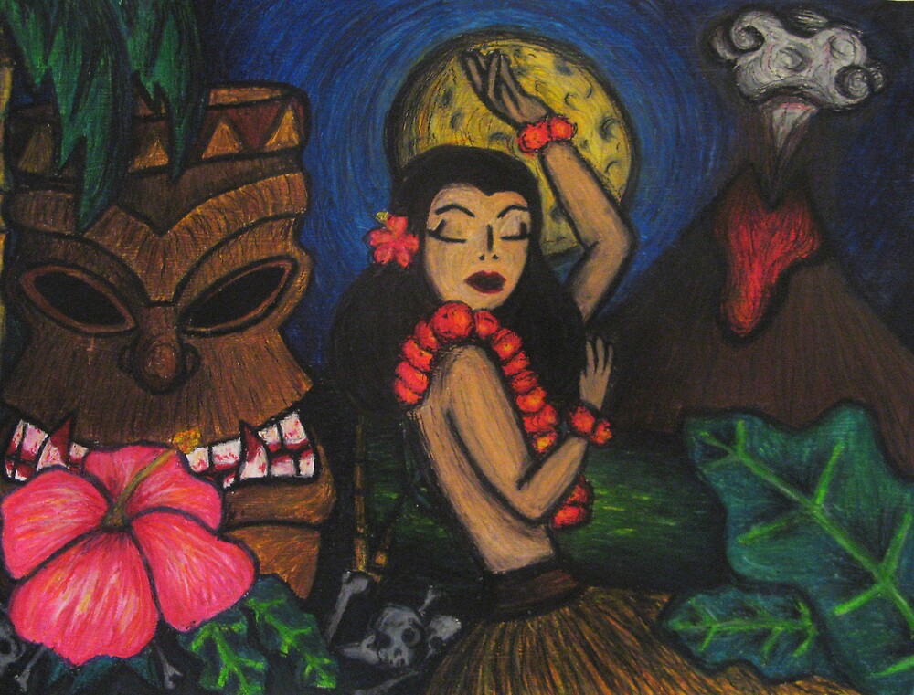 "Tiki Terror" by Tehya | Redbubble