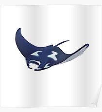 Manta Ray: Posters | Redbubble