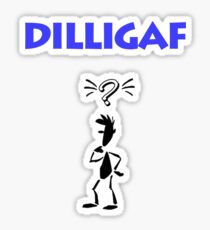 Dilligaf: Stickers | Redbubble