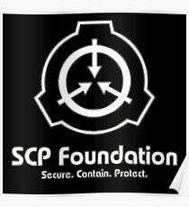 Scp Logo: Posters | Redbubble