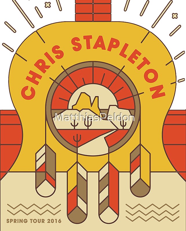 Chris Stapleton: Stickers | Redbubble