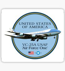 Air Force One Stickers | Redbubble
