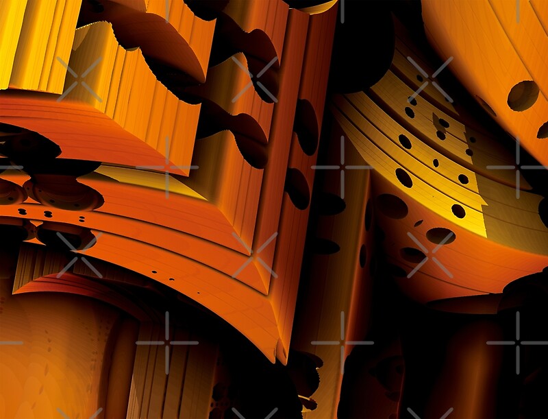 "Pleonastic Corners" by John Hill | Redbubble