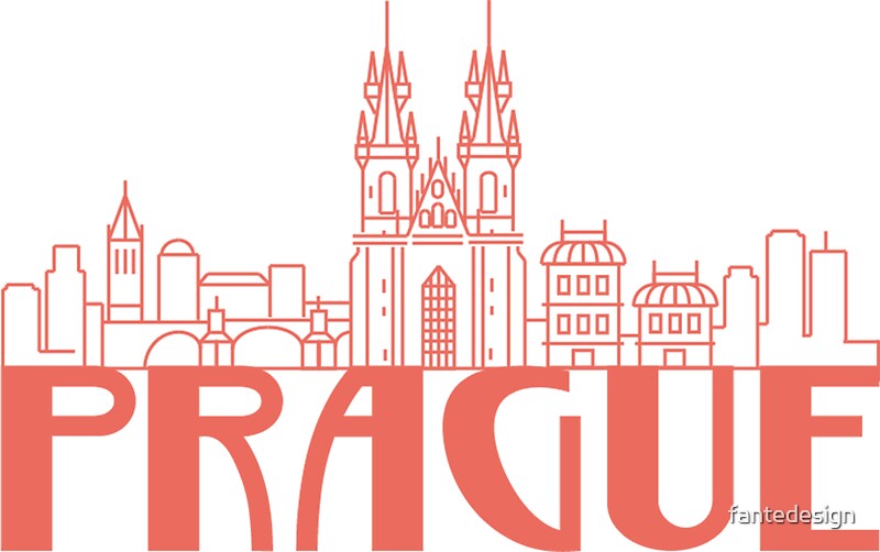 Prague: Stickers | Redbubble