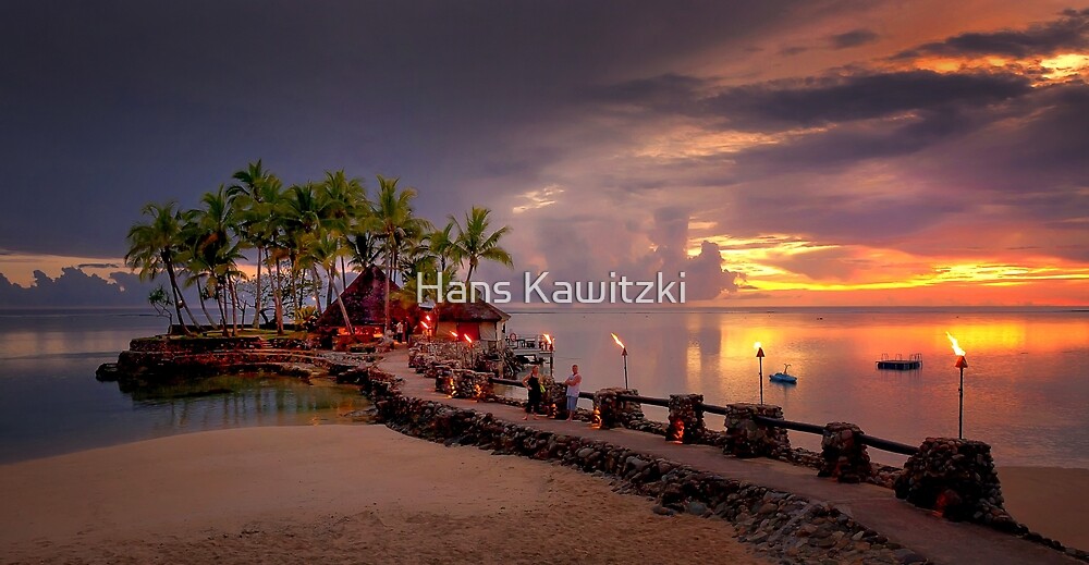 "0713 Wicked Walu Sunset - Fiji" by Hans Kawitzki | Redbubble