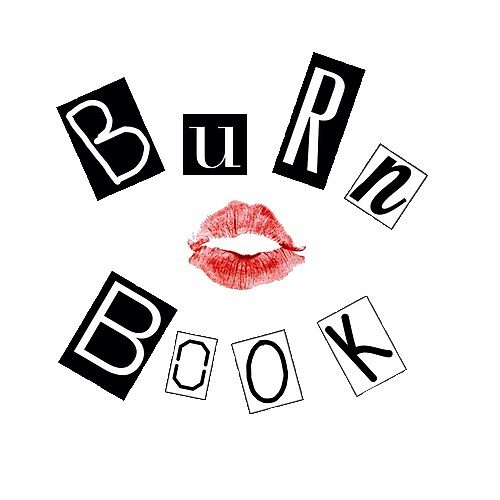 Burn Book Printable Letters Printable Word Searches