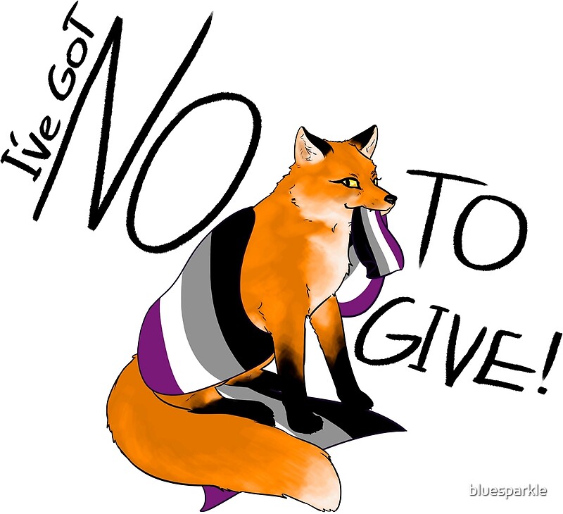 "Pride Fox - Ace" by bluesparkle | Redbubble