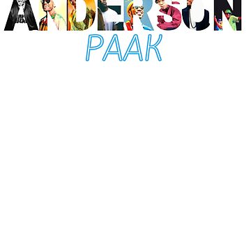 "Anderson Paak t shirt | Anderson Paak sticker" Sticker for Sale by ...