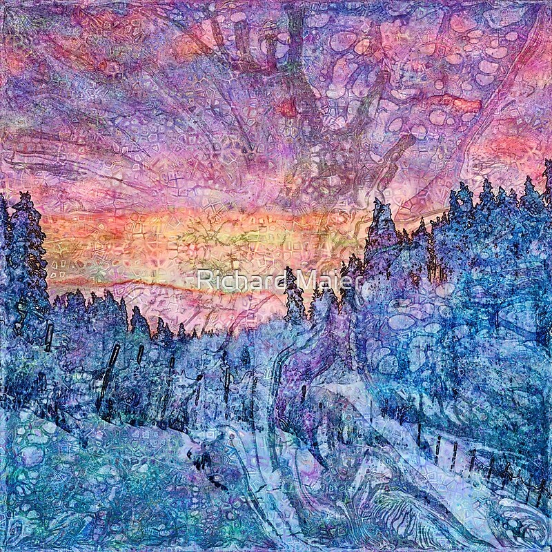 "Hyperborean Landscape 2" by Richard Maier | Redbubble