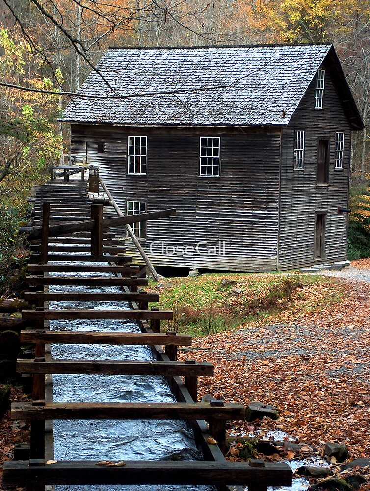 "Mingus Mill in the Fall" by CloseCall | Redbubble