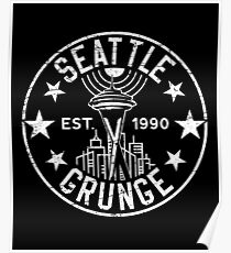 Seattle Grunge: Posters | Redbubble