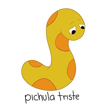 "Sad Pichula" Sticker by Pink Pastel | Redbubble