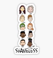 Shameless: Stickers | Redbubble