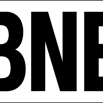 "BNE Black logo -white box logo-" Canvas Print for Sale by DRIPPED ...