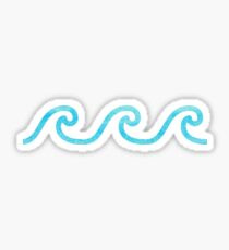 Blue Wave Stickers | Redbubble