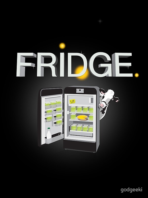 "'FriDge'...The Appliance of Science!" by godgeeki | Redbubble
