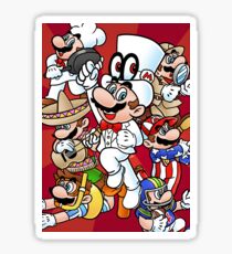 Super Mario Odyssey: Stickers | Redbubble