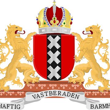 Essential T-Shirt for Sale mit "Wappen von Amsterdam" von Tonbbo ...