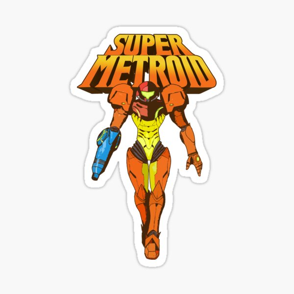 Metroid Prime Stickers | Redbubble