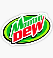 Mountain Dew Logo Stickers | Redbubble