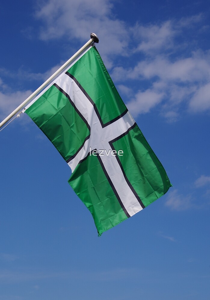 "Devon Flag" by lezvee | Redbubble