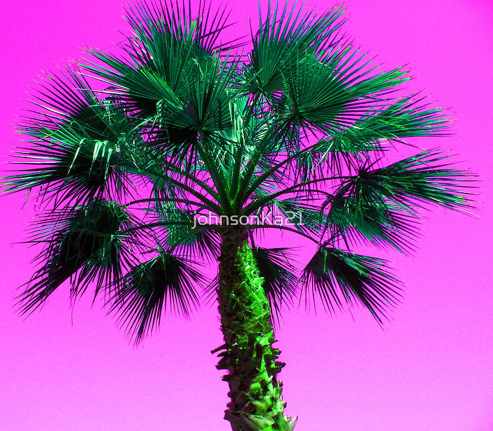 "Pink Palm Tree" by johnsonKa21 | Redbubble
