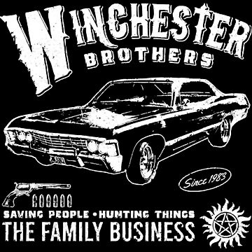 "Winchester Brothers - Limited Edition | Perfect Gift" Sticker for Sale ...