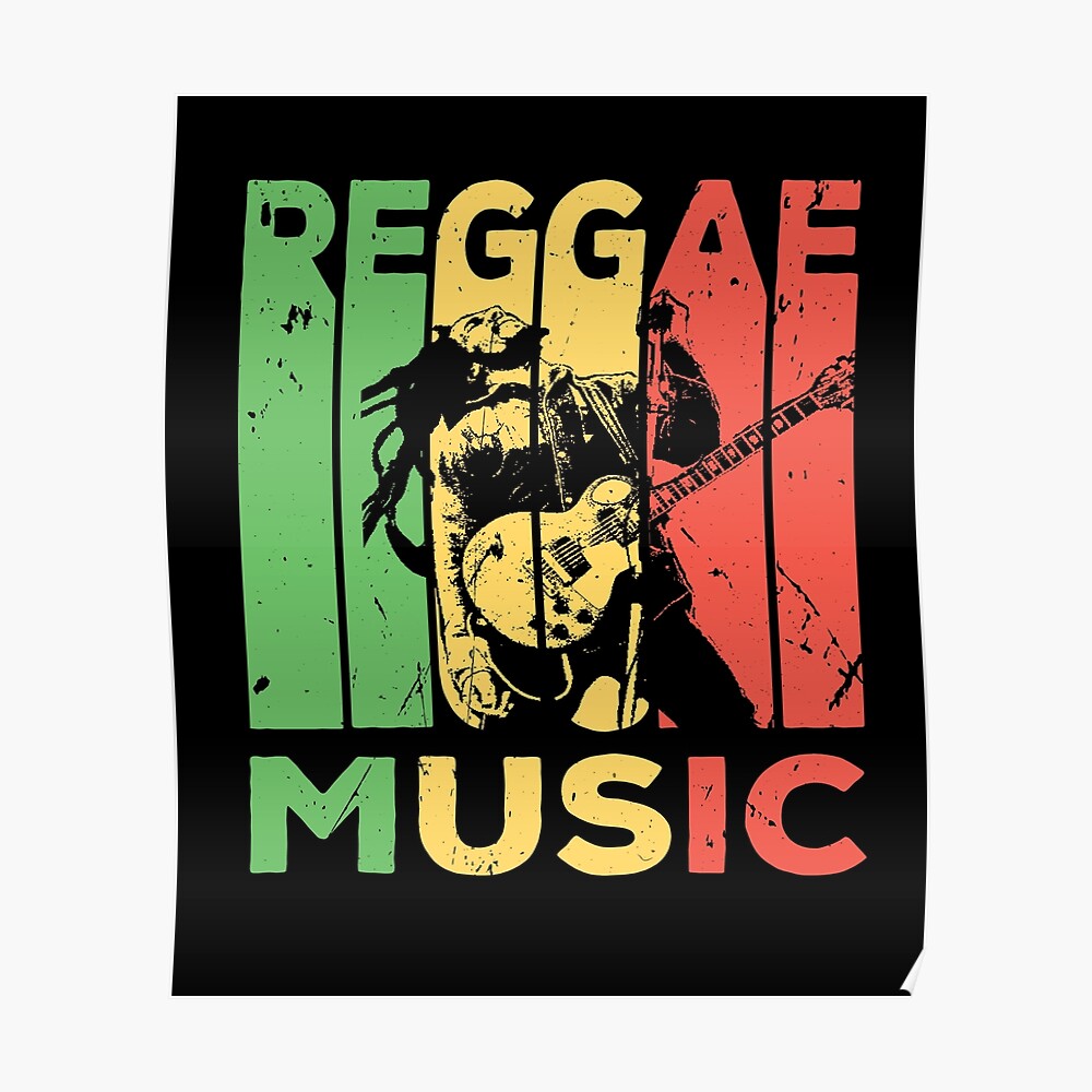 "Reggae Music Vintage" Poster by prosperousjewel | Redbubble