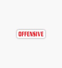 Offensive: Stickers | Redbubble