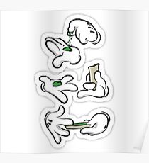 Mickey Mouse Weed Posters | Redbubble