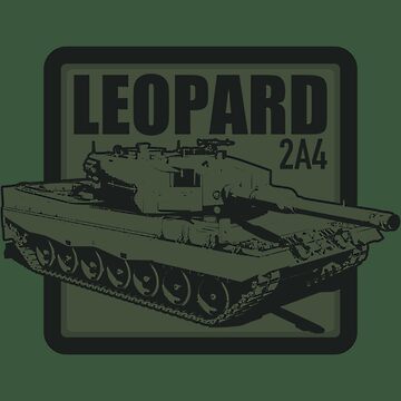 "Leopard 2A4" Sticker for Sale by StrongVlad | Redbubble