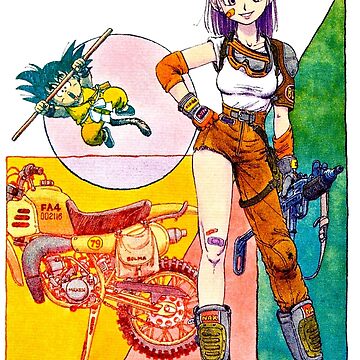"Bulma x Goku - Dragon Ball" Poster for Sale by Yonin Designs | Redbubble