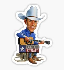 George Strait: Stickers | Redbubble