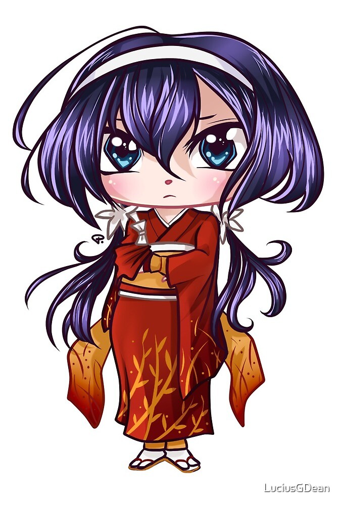 "Bungou Stray Dogs - Kyouka Izumi Chibi" by LuciusGDean | Redbubble
