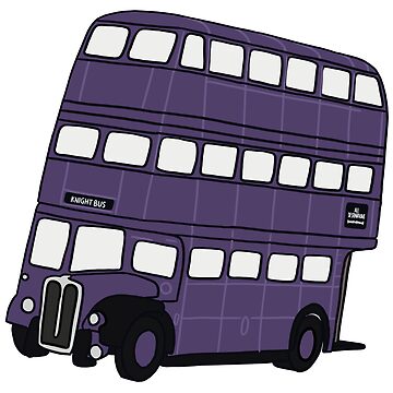 "Knight Bus" Sticker for Sale by katiebackstage | Redbubble