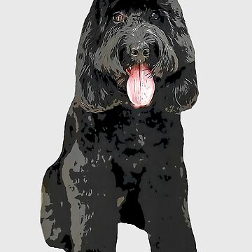 "Cockapoo Cockerpoo Black Cutie Doodle Dog" Sticker for Sale by ...