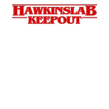 "Stranger Things Hawkins Lab Filled" Postcard for Sale by Prophecyrob ...