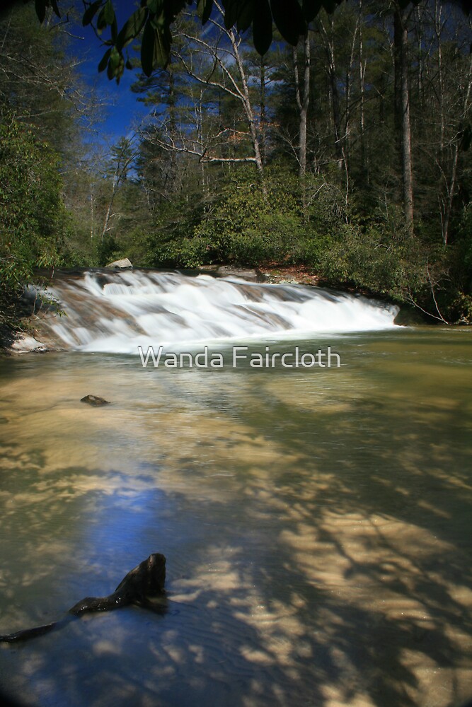 "Cashiers Sliding Rock" by Wanda Faircloth | Redbubble