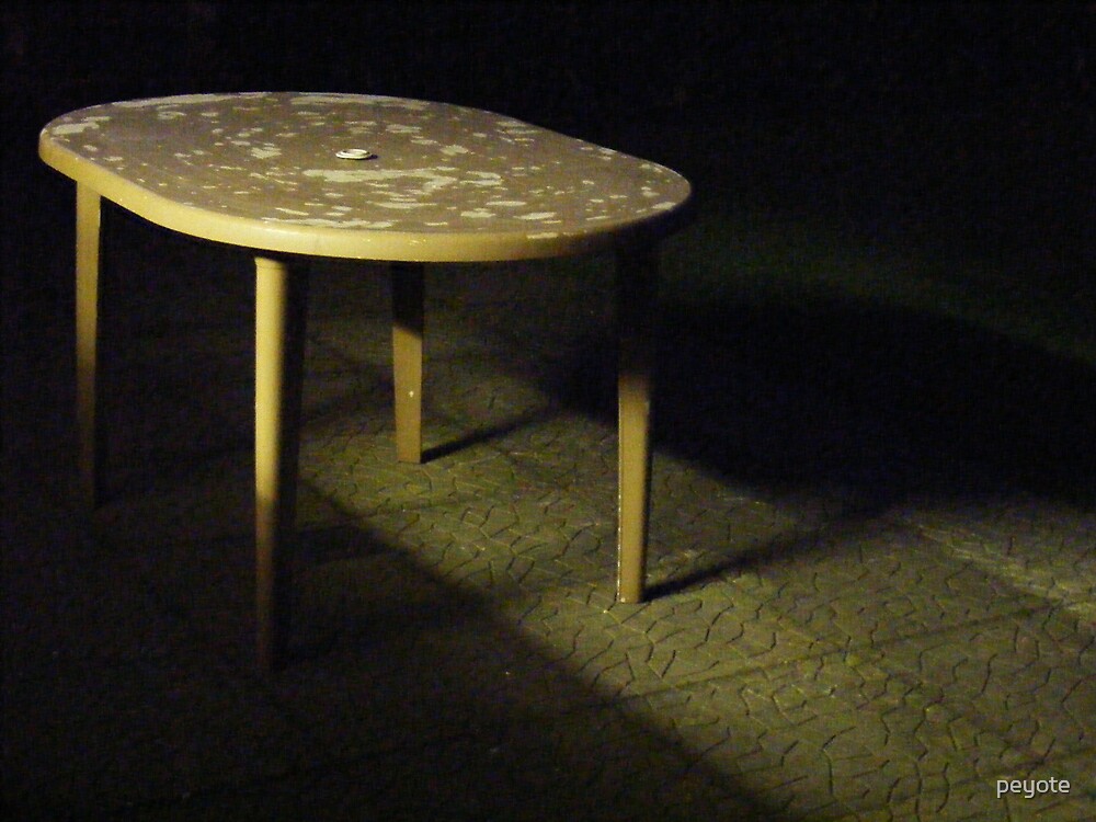 "Spooky Table" by peyote | Redbubble