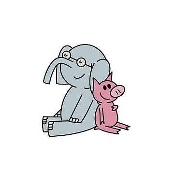 "Elephant and piggie" Photographic Print for Sale by JoyandIvy | Redbubble