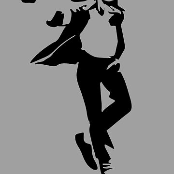 "Silhouette Style MJ" Sticker for Sale by Rasmussen213 | Redbubble