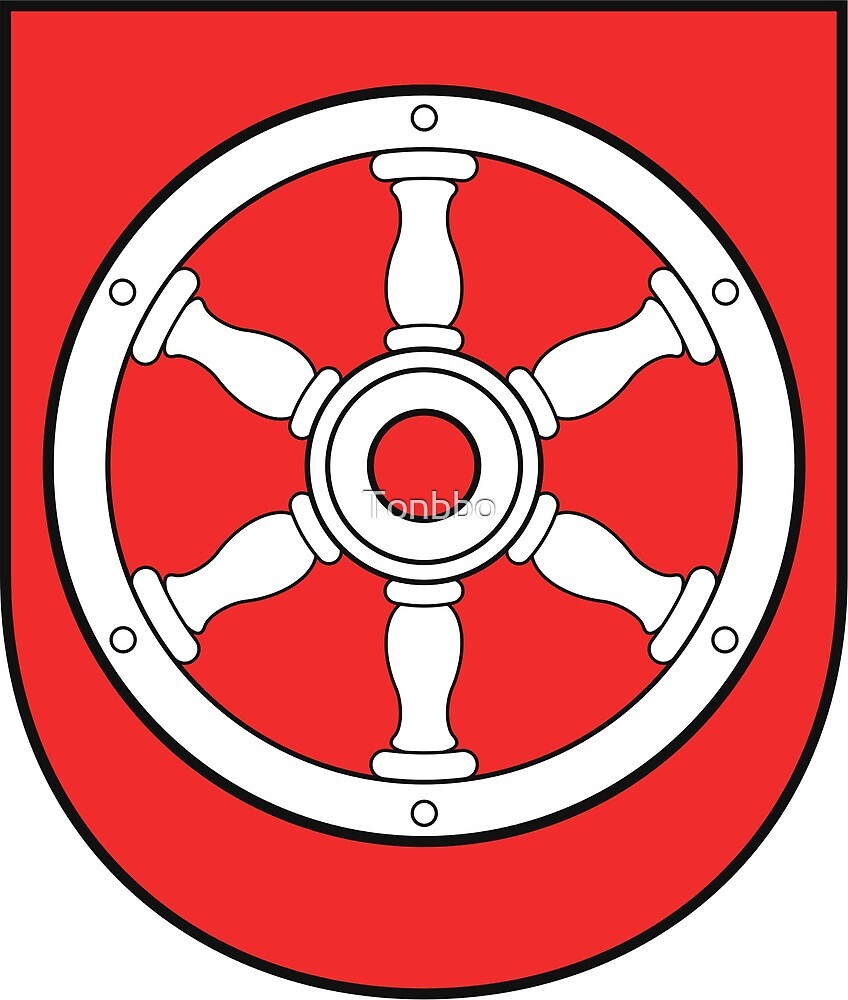 "Erfurt coat of arms, Germany" by Tonbbo | Redbubble