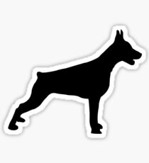 Doberman: Stickers | Redbubble